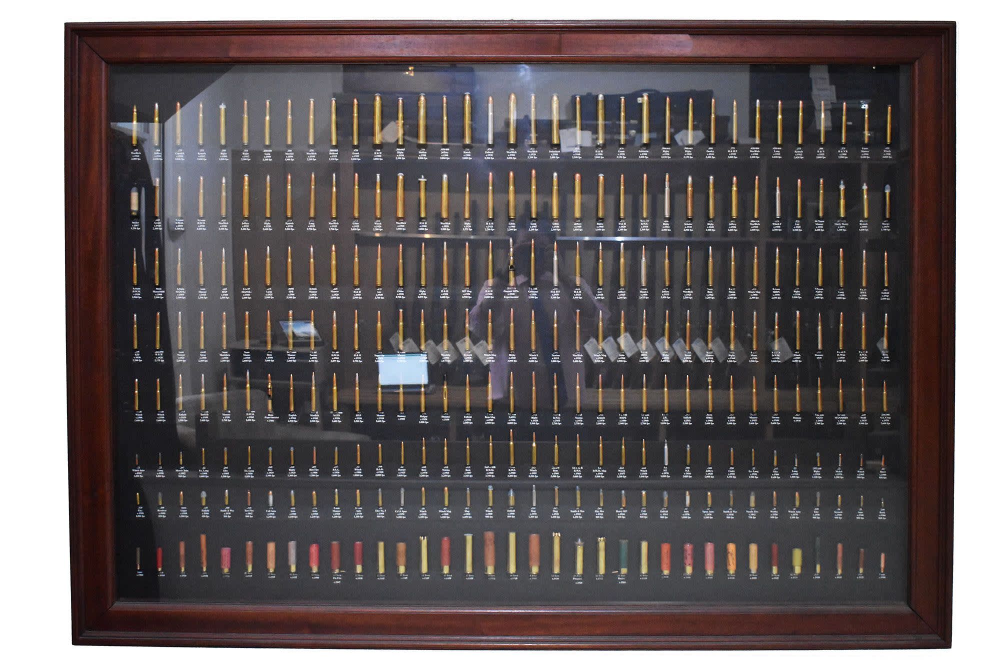 Cartridge Board with over 250 Types of Unique Rifle & Shotgun ...