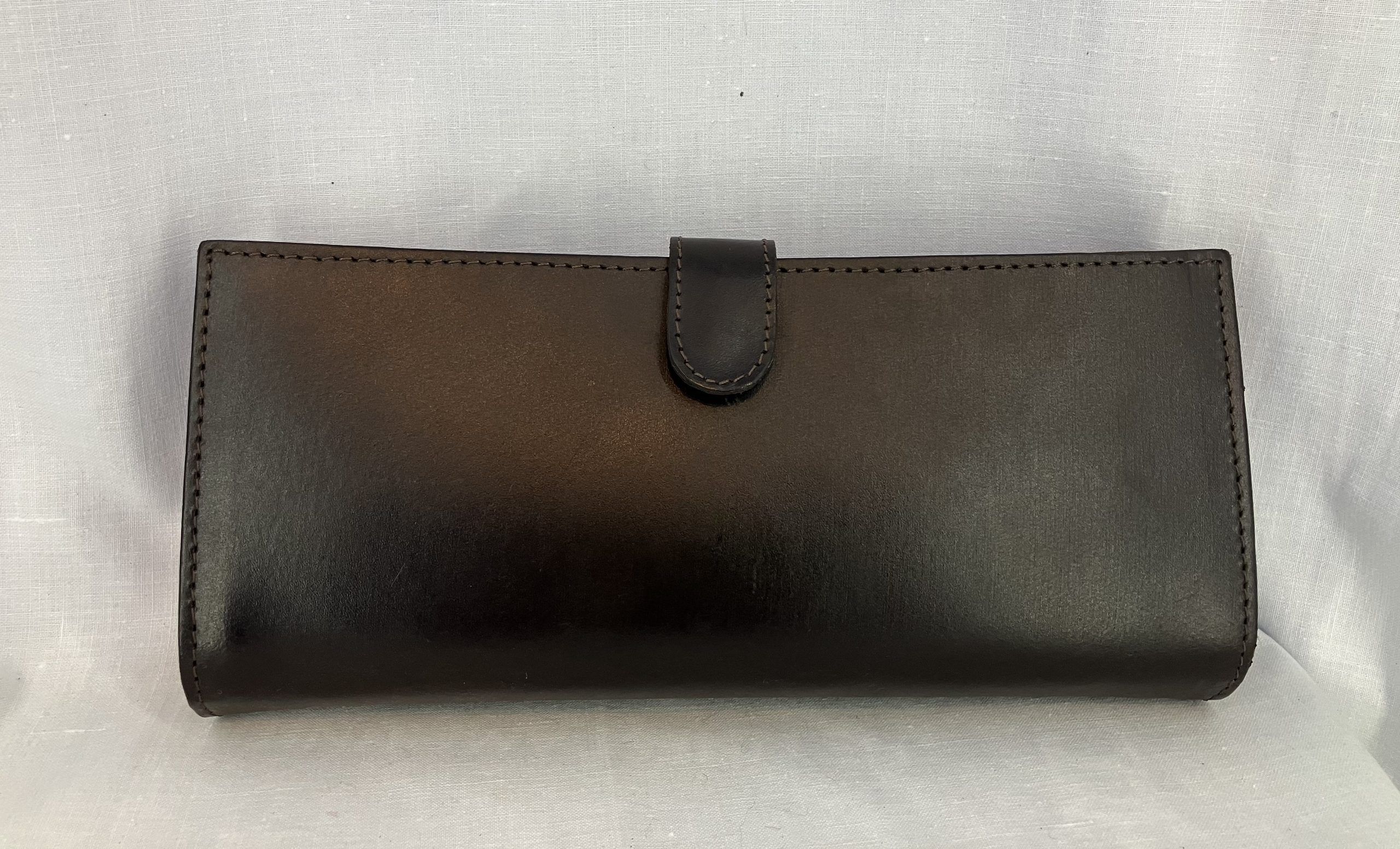 Teales, Leather Certificate Wallet, Dark Brown (Large) - London Gun Company